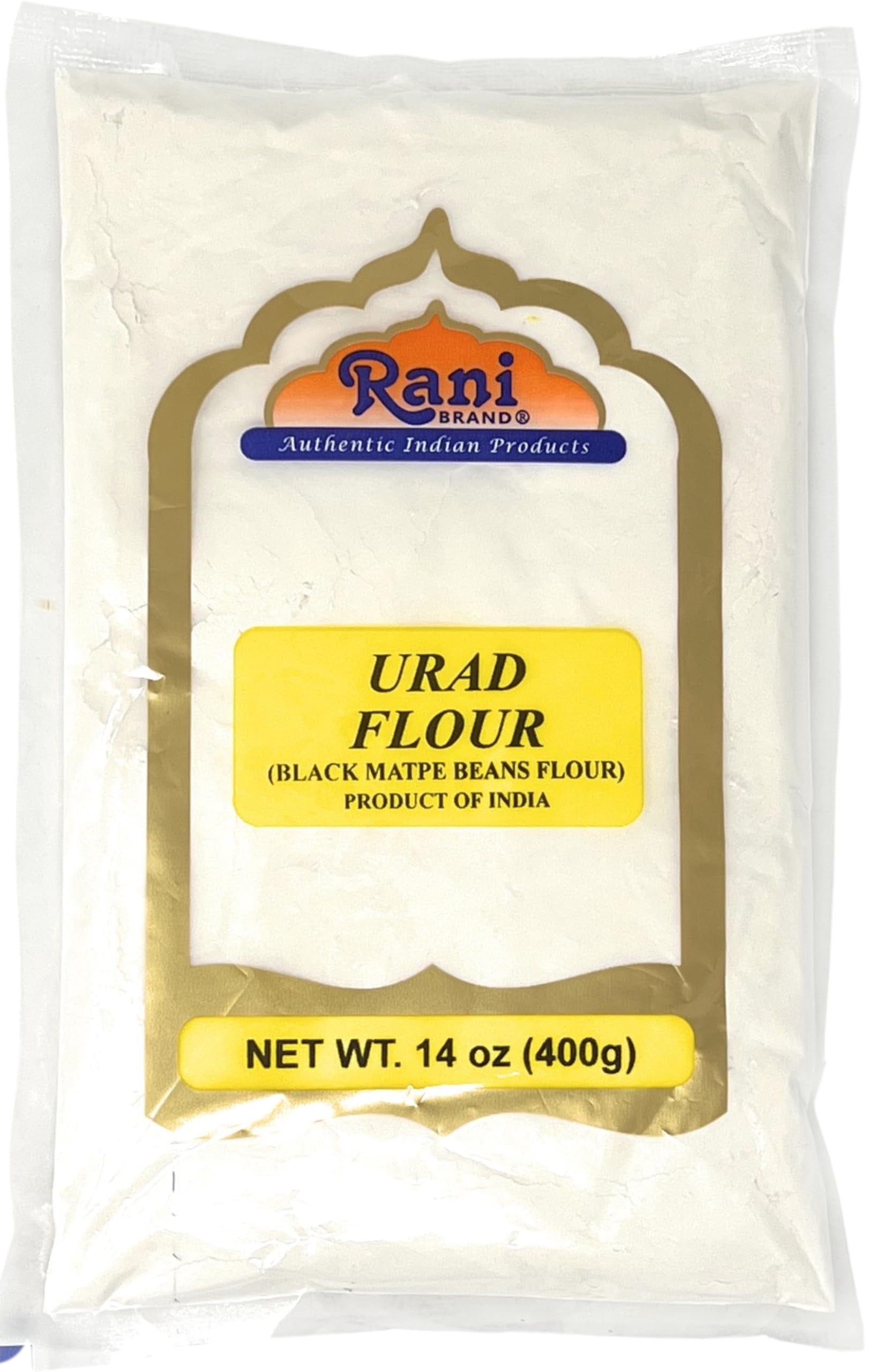 Rani Urid/Urad Flour (Black Matpe Beans Flour) 14oz (400g) ~ All ...