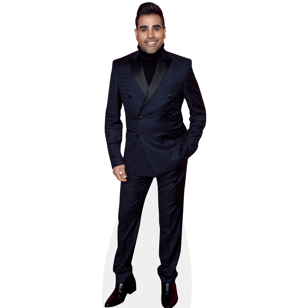 Ranj Singh Black Outfit Mini Cardboard Cutout Standee