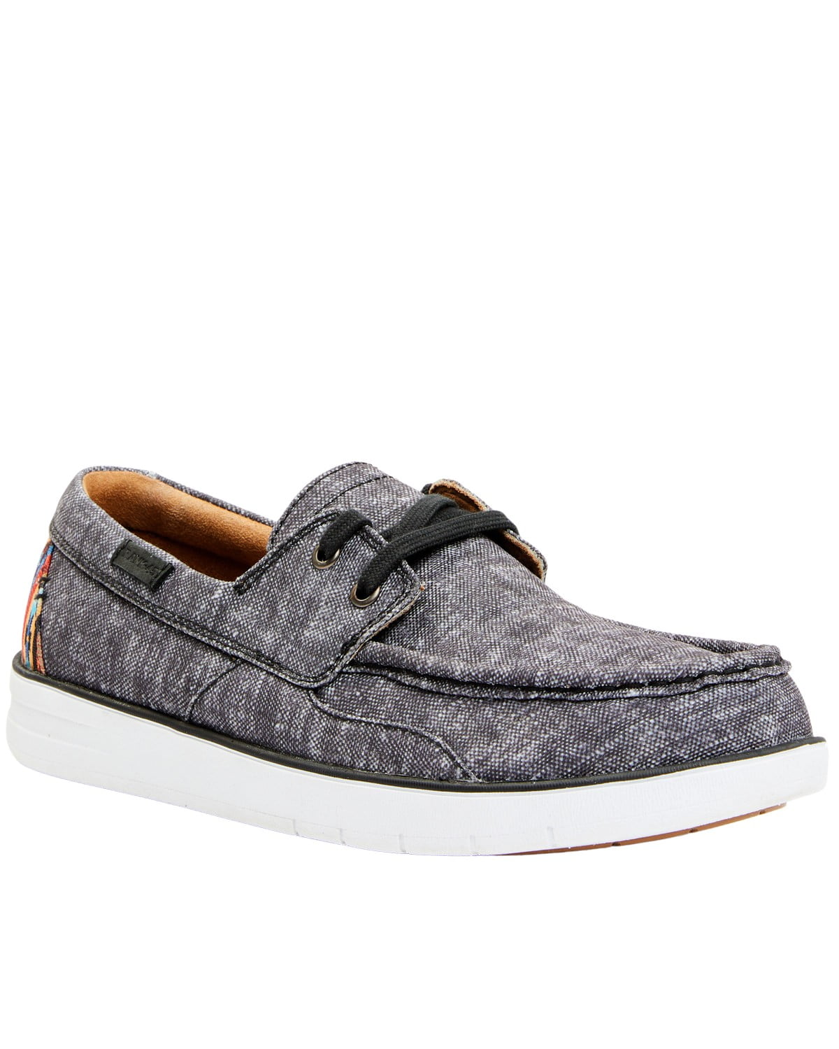 Rank 45 Men's Sanford Cowboy Casual Shoes Moc Toe Grey - Walmart.com