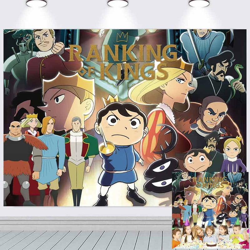 Ranking of Kings Backdrop Banner Party Supplies Poster Movie Theme ...