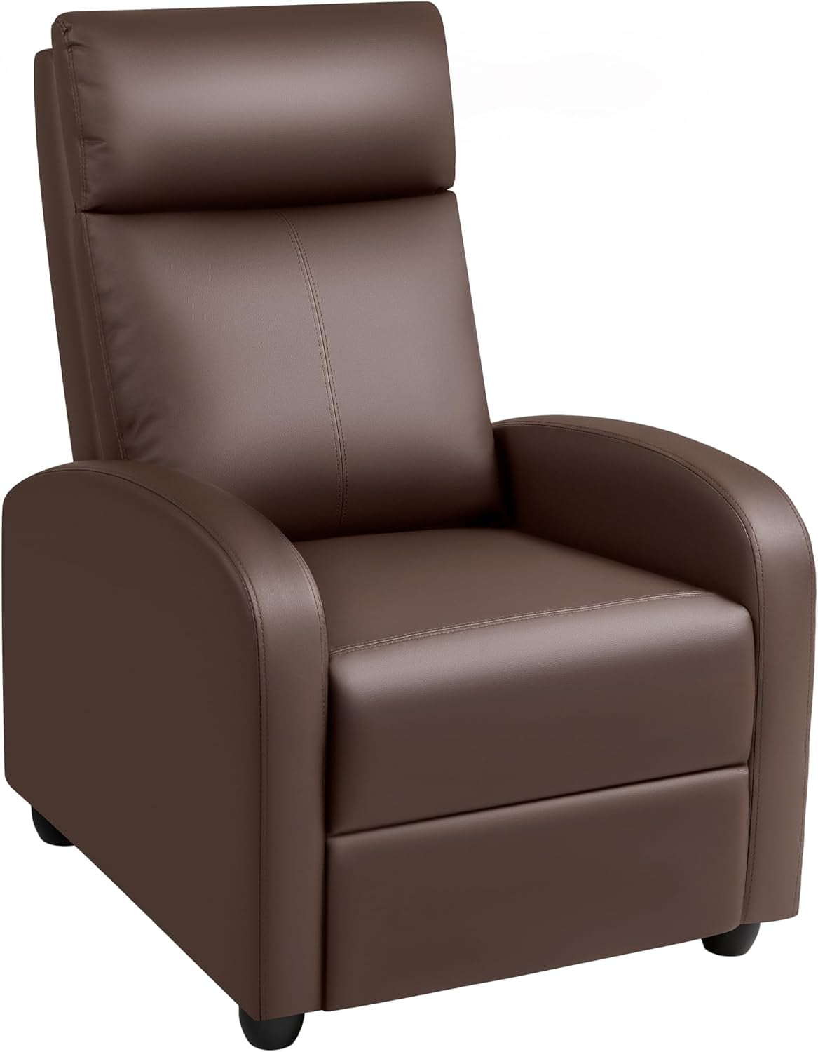 Rankok Recliner Chair Modern PU Leather Reclining Chair Ergonomic ...