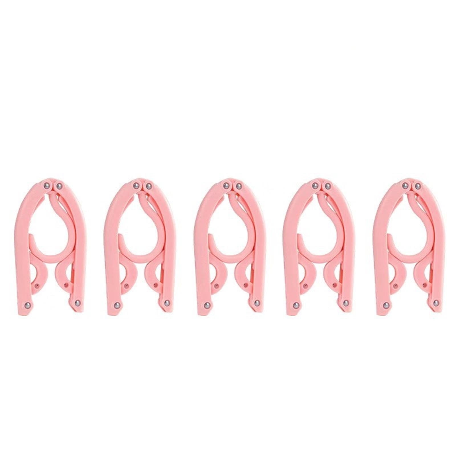 Ranliy 5 Pcs Travel Hangers, Cruise Ship Essentials, Portable Folding ...