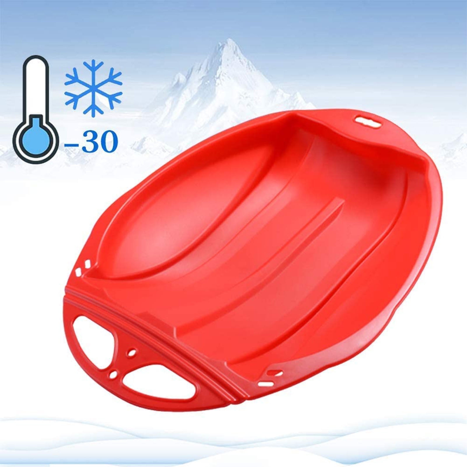 Ranliy Cold Resistant Downhill Adults and Kids Plastic Outdoor Winter ...