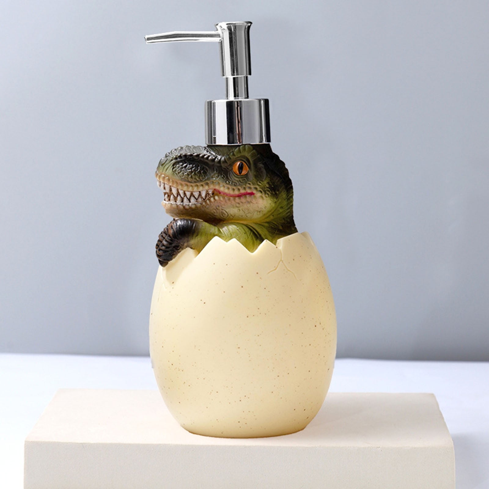 Ranliy Dinosaur Soap Dispenser, Cute Dinosaur Bathroom Accessories ...