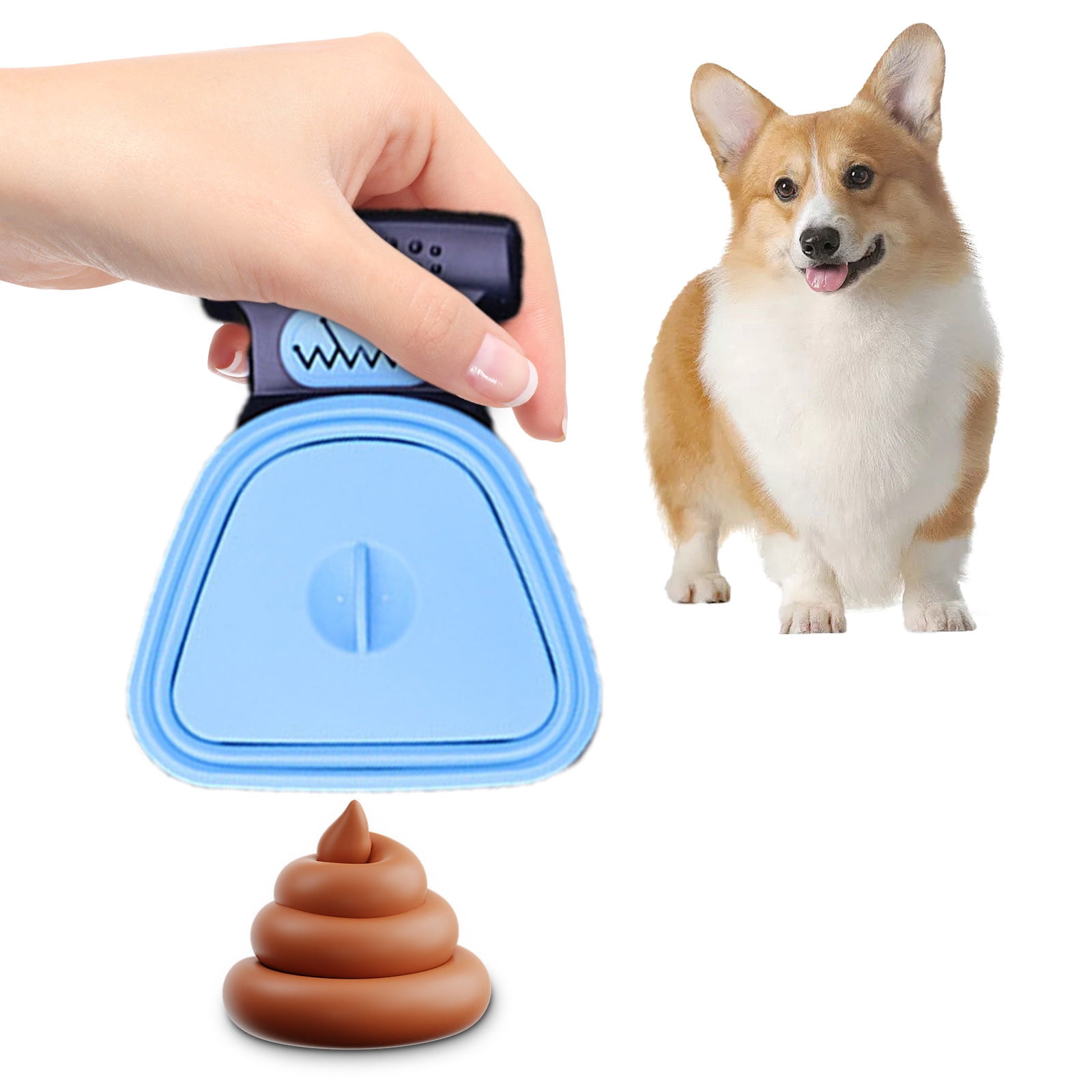 Ranliy Dog Pooper Scooper, Portable Poop Scooper, Handheld Size for ...
