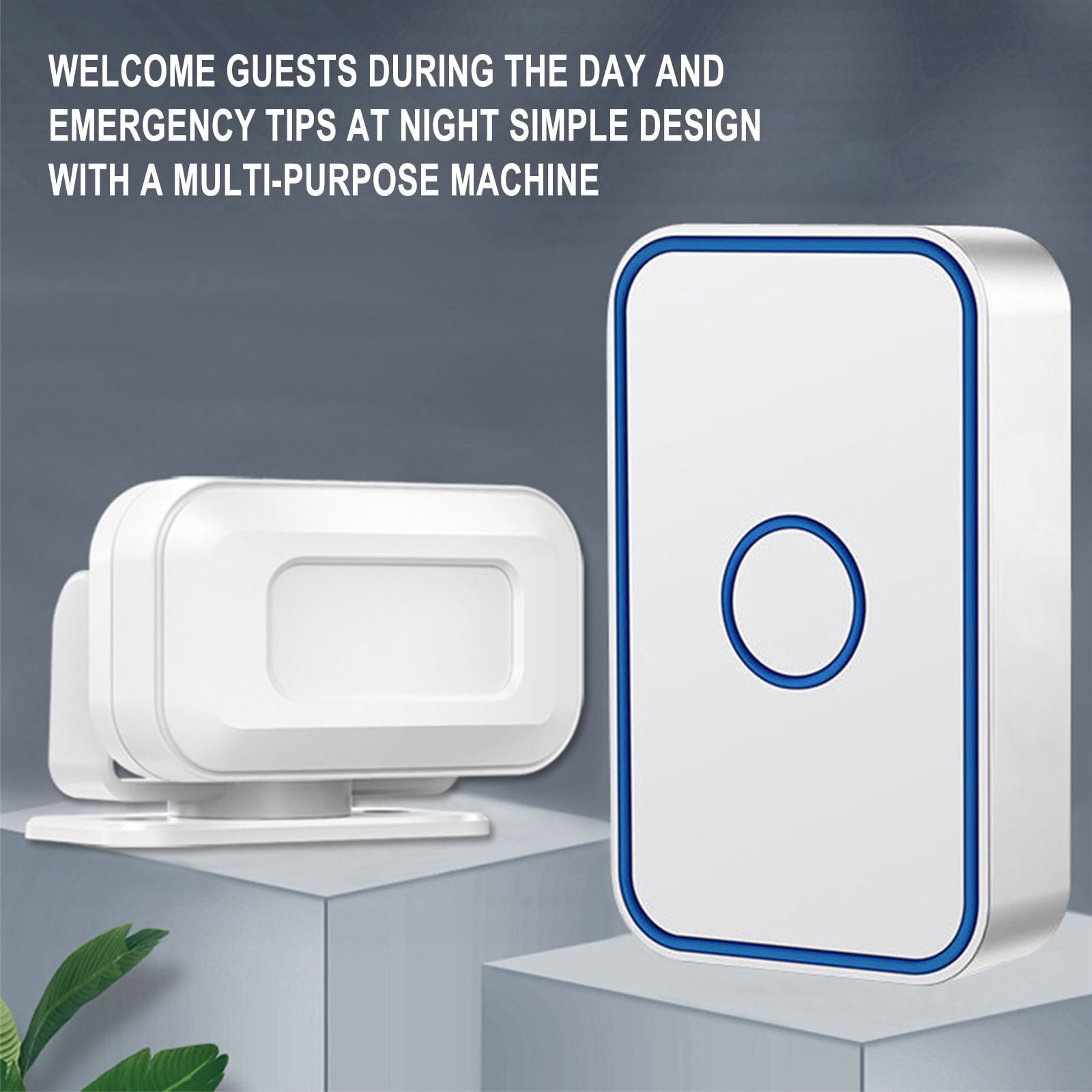 Wireless Doorbell Motion Sensor Doorbell, Entry Alert Door Chime For ...