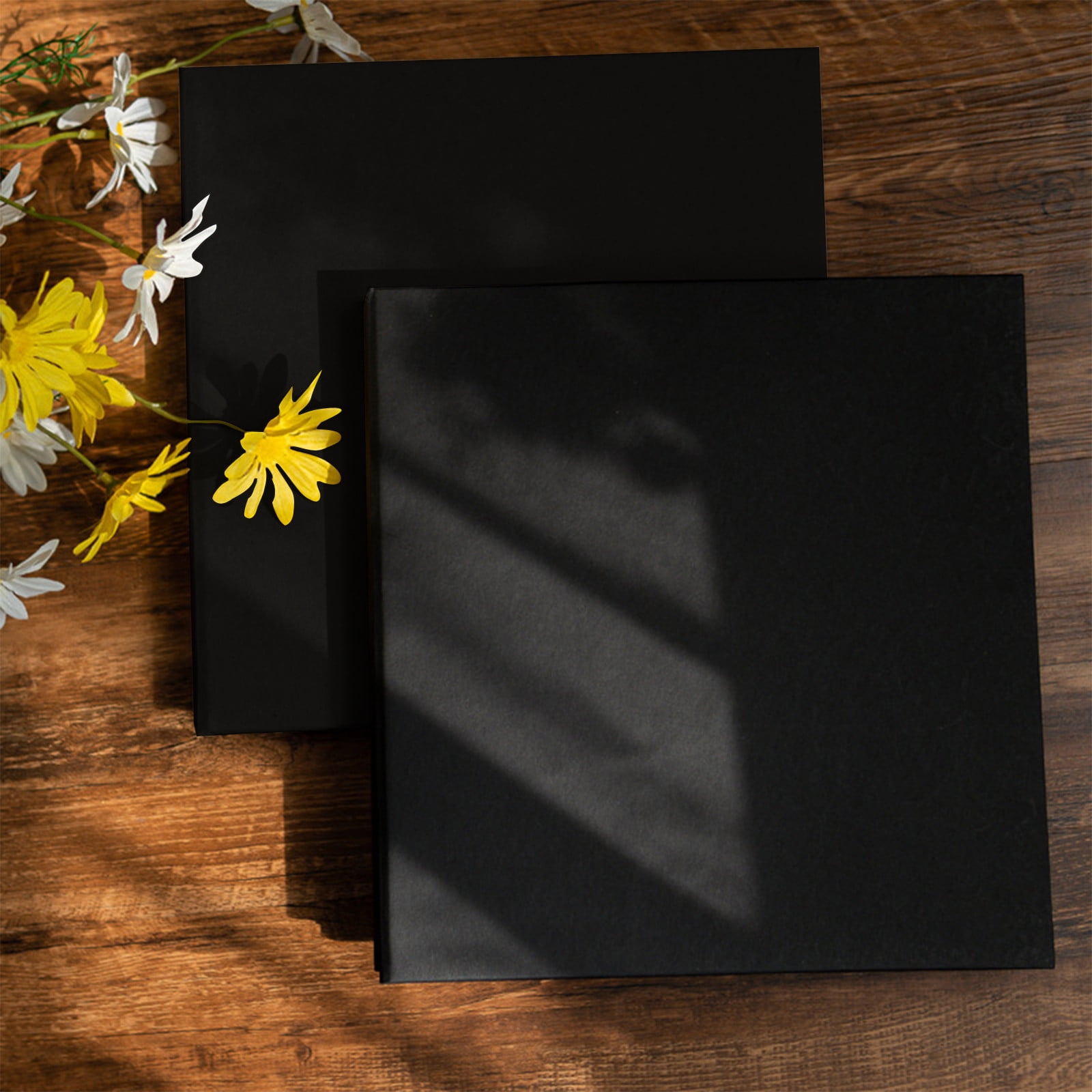 Ranliy Photo Album Scrapbook Album Diy 11X10.6 Inch Kraft Paper Cover ...