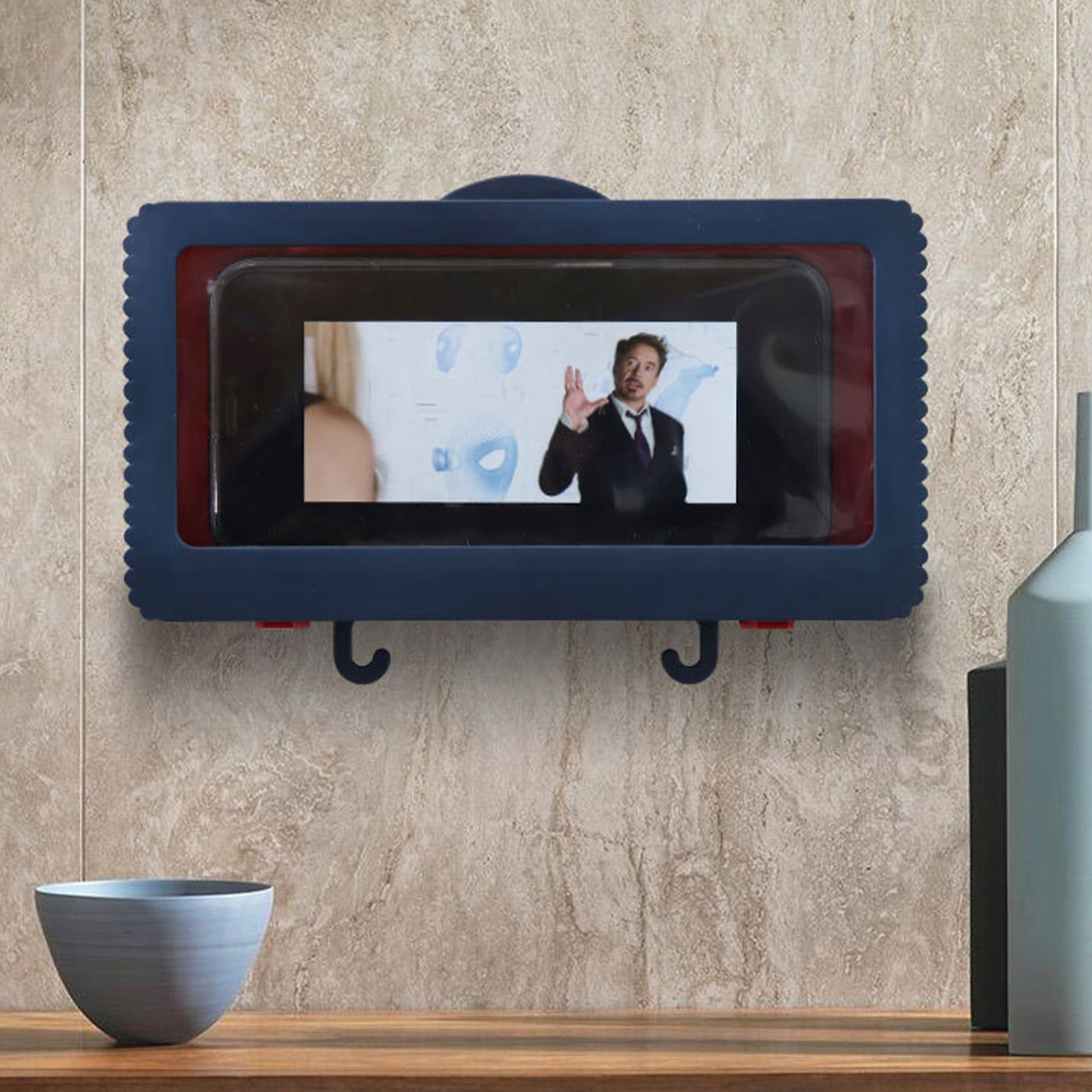 Ranliy Shower Phone Holder Waterproof, Rotatable Shower Phone Case ...