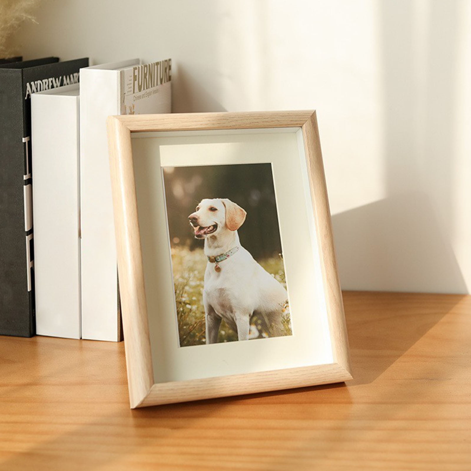 Ranliy Wooden Hollow Three-Dimensional 8-Inch Photo Frame Display ...