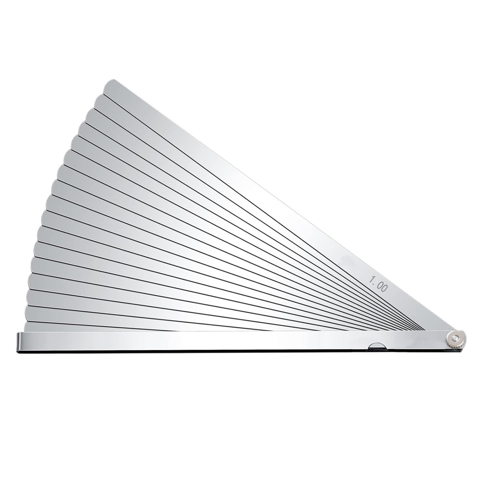 Rannb Metric Feeler Gauge Gap Measurement Tool 12-inch Long 17 Blades 0 ...