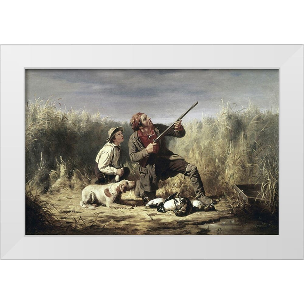 Ranney, William Tylee 14x11 White Modern Wood Framed Museum Art Print ...