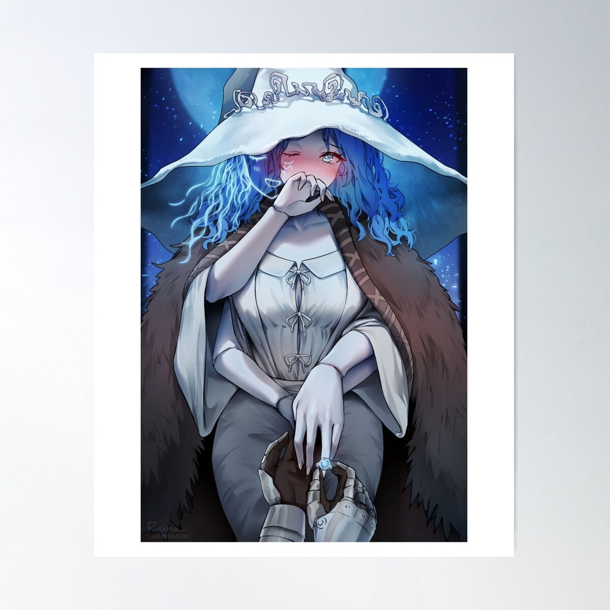 Ranni Elden Ring Poster Wall Art, Modern Wall Decor For Living Room Bedroom, 24x36 UNFRAMED ...