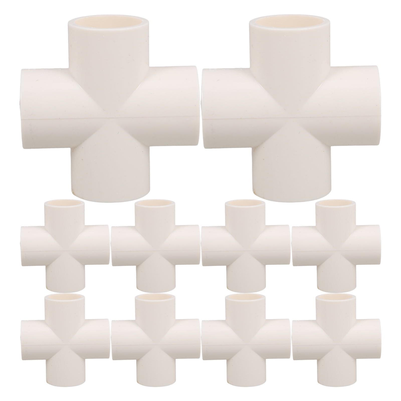 10 Pcs Cover Tube Cover Internal Wire Pipe Joint Valve 6.50X6.50X3.00CM ...