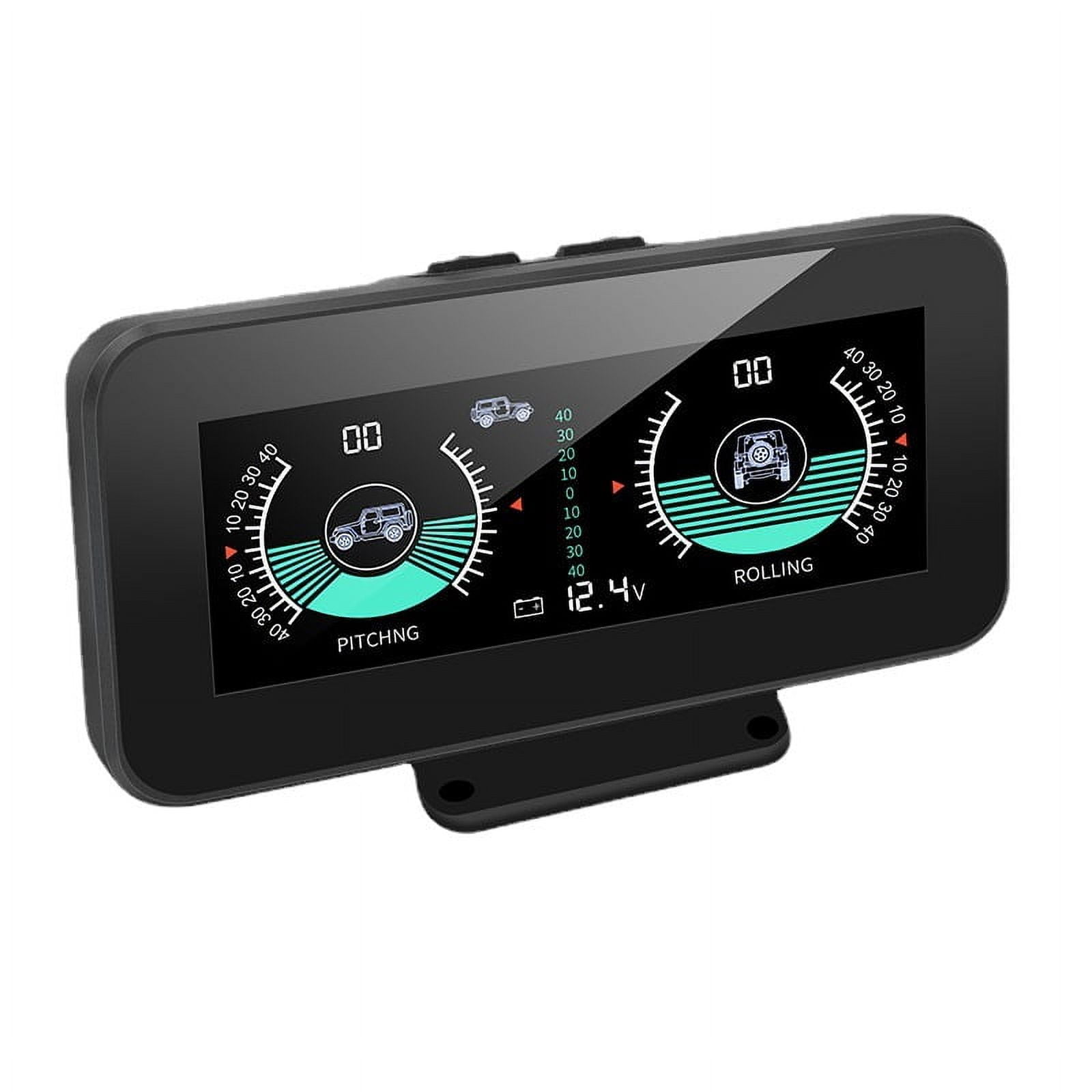 Ranning Vehicle Incline Meter Digital Display Automatic Black Abs 12 ...