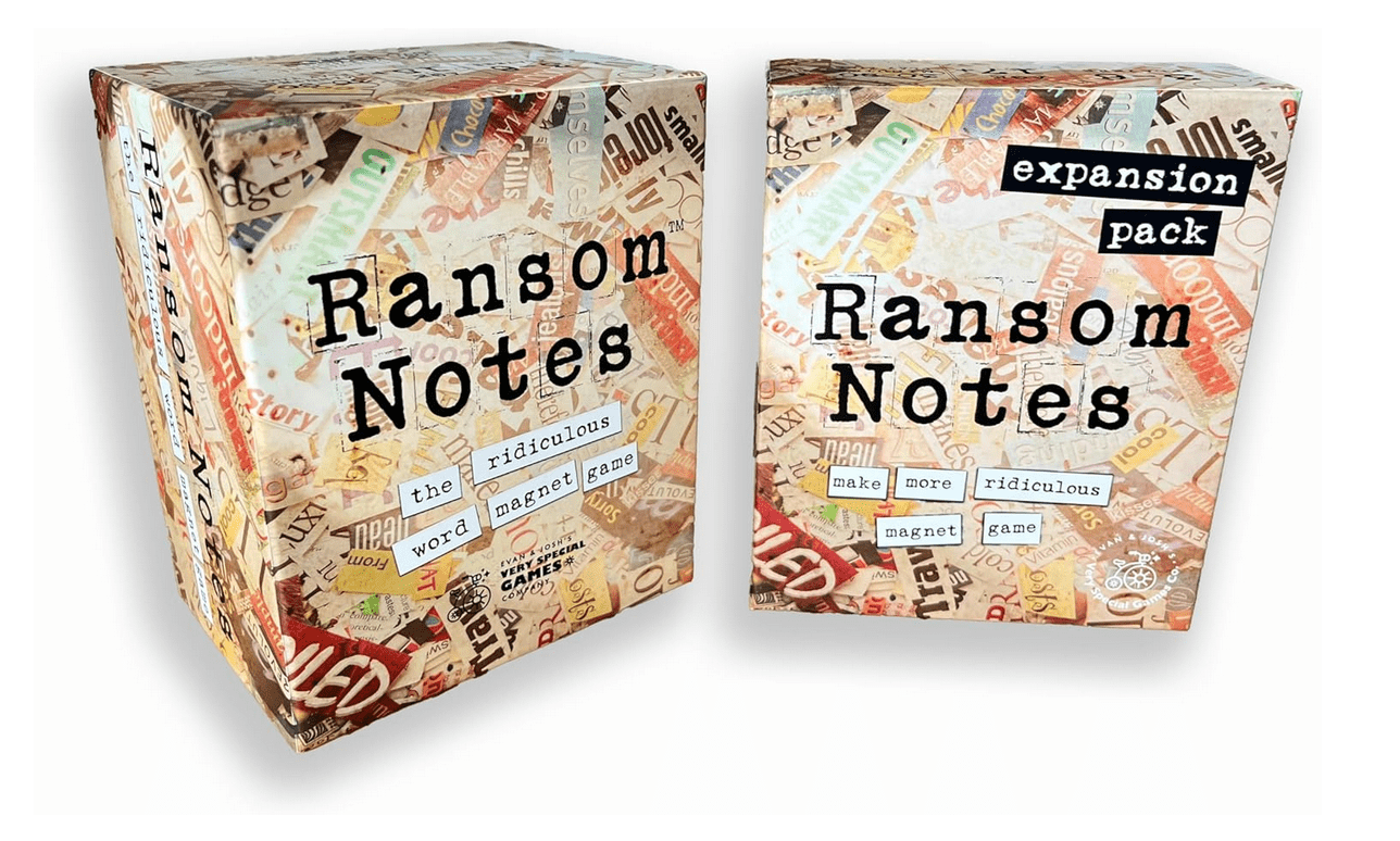 Ransom Notes - The Ridiculous Word Magnet Party Game, Hilarious Fun for ...