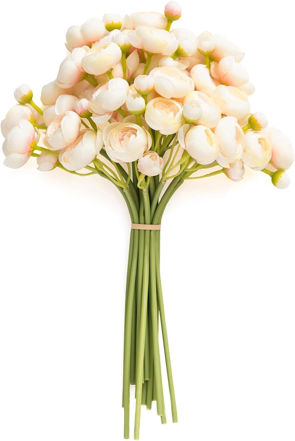 Ranunculus Artificial Flowers, Faux Silk Mini Ranunculus Flowers for ...