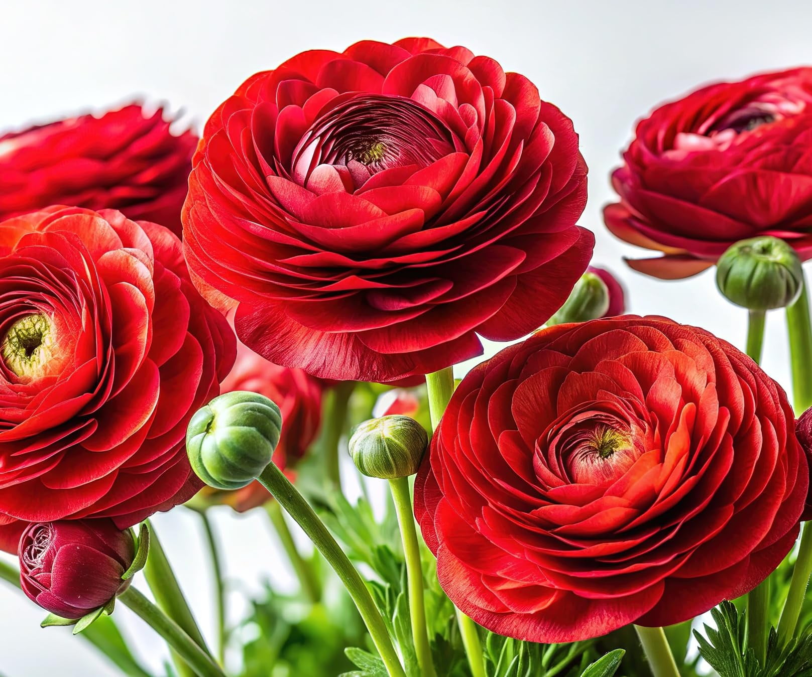 Ranunculus Flower Bulbs for Growing - Perennial Flowers with Extended ...