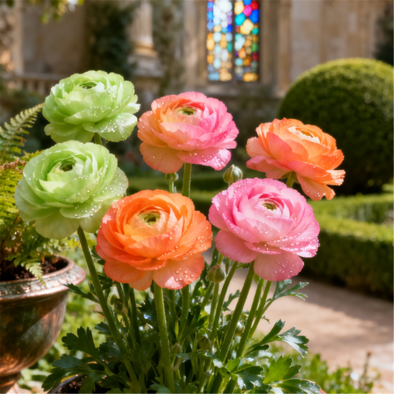 Ranunculus/ Landscape Design Plants,Indoor and Outdoor Potted Parent ...
