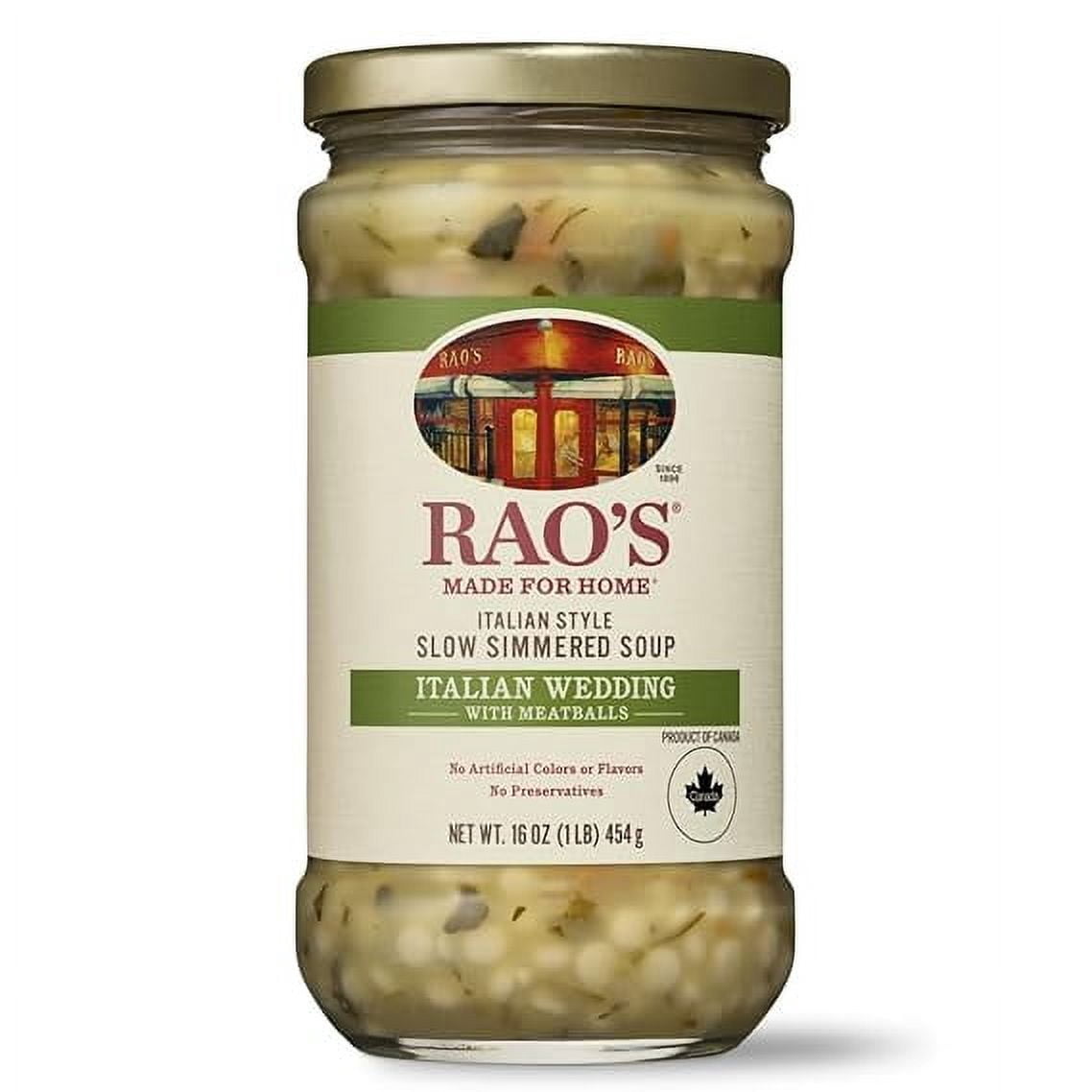 Rao's Made for Home Italian Wedding Soup, 16oz - Walmart.com
