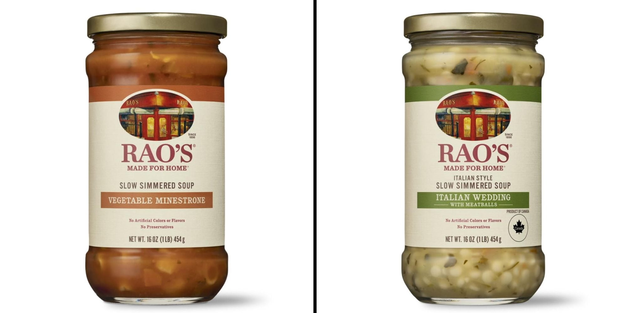 Rao's Vegetable Minestrone 16 oz Rao's Italian Wedding 16 oz. - Walmart.com