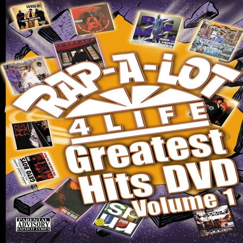 Rap-A-Lot Greatest Hits, Vol. 1 (DVD), Rap-A-Lot, Music & Performance ...