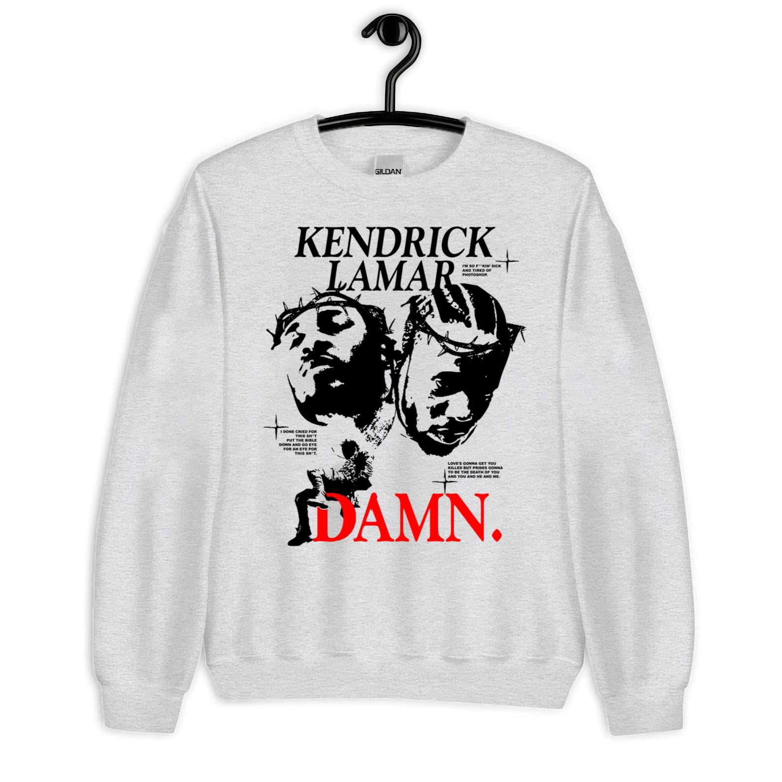 Rap Artist Tribute Tee – DAMN Album Graphic Shirt – Limited Edition ...