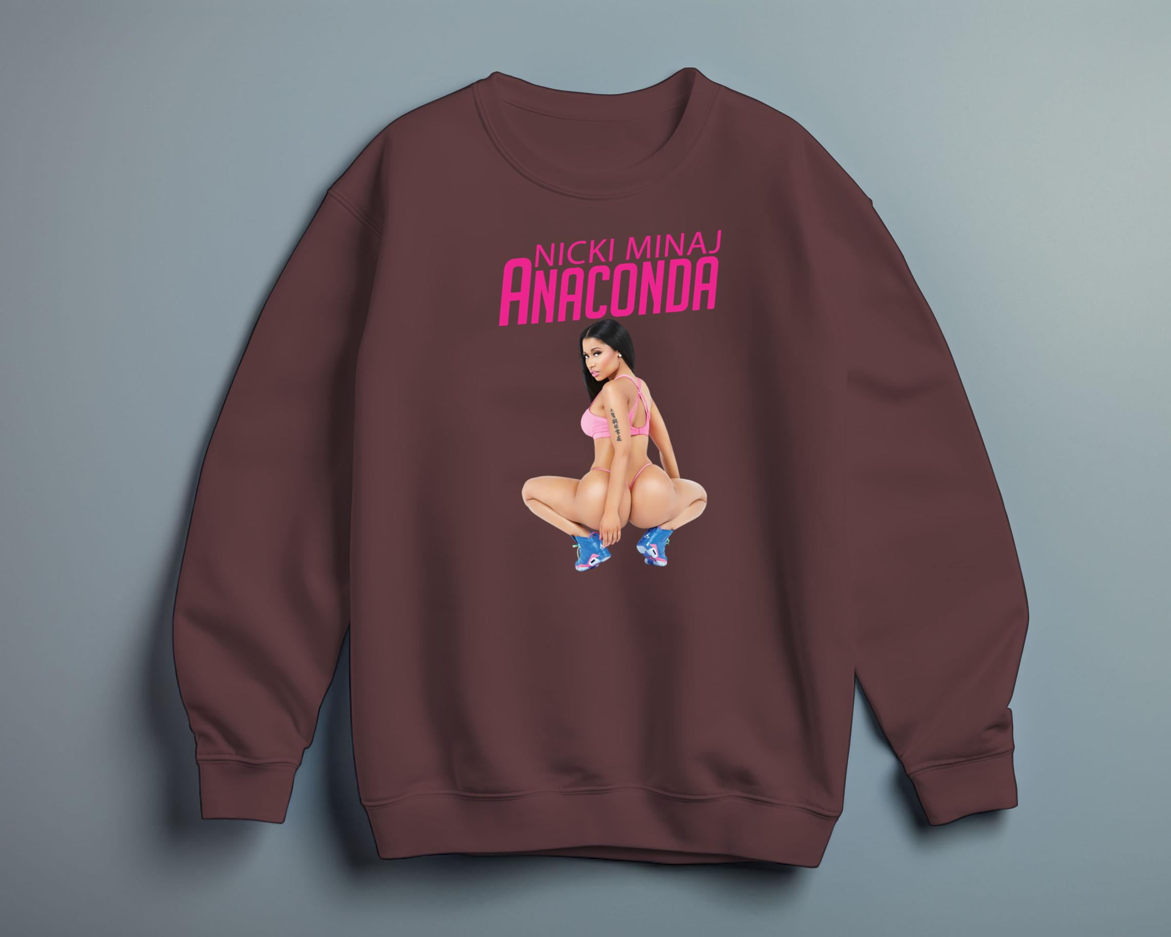 Rap Diva Anaconda-Themed Tribute Shirt, Bold Graphic Music Tee, Retro Hip Hop Fan Apparel-TH4010 ...