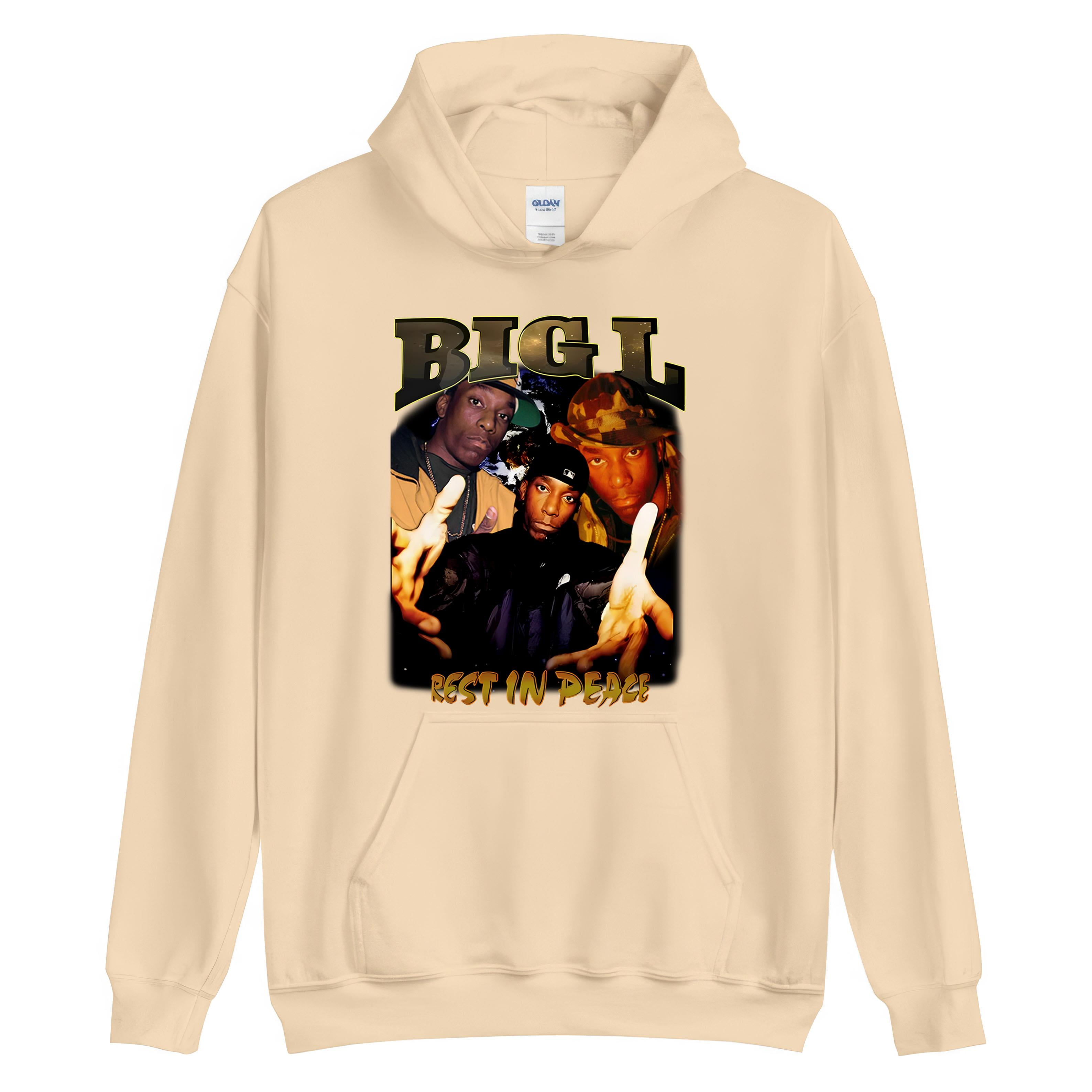 Rap Hip Hop Rapper 90s Retro Vintage Hoodie Bootleg Style Harlem NYC ...