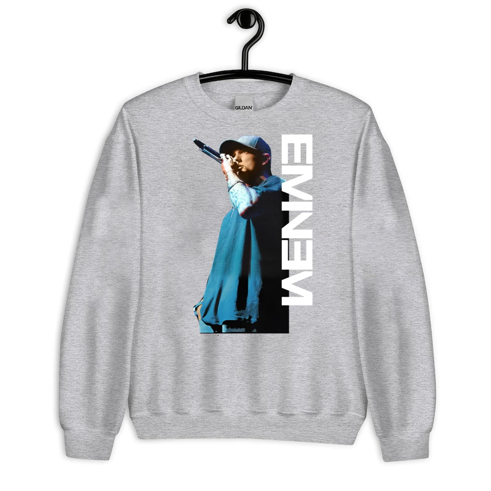 Rap Icon Mic Pose Inspired Shirt, Black Stage Performance Graphic Tee ...