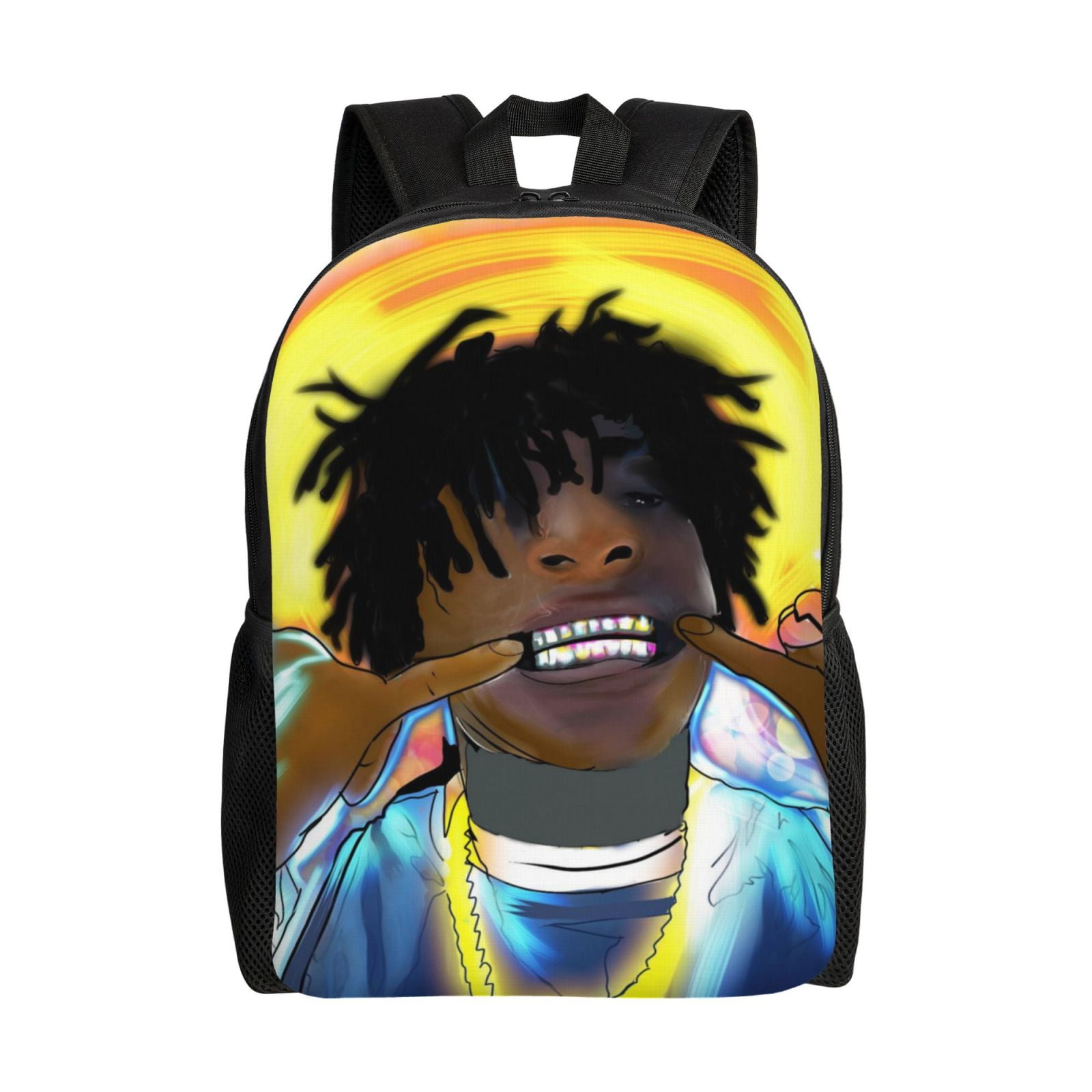 Rap NLE Choppa Backpack Casual Adjustable Bookbag School Bag Unisex ...