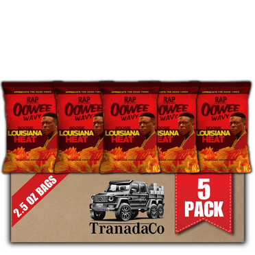 Rap Snacks Rapper Food: Lil Baby All in Potato Chips, 2.5 Oz Bags, Pack ...