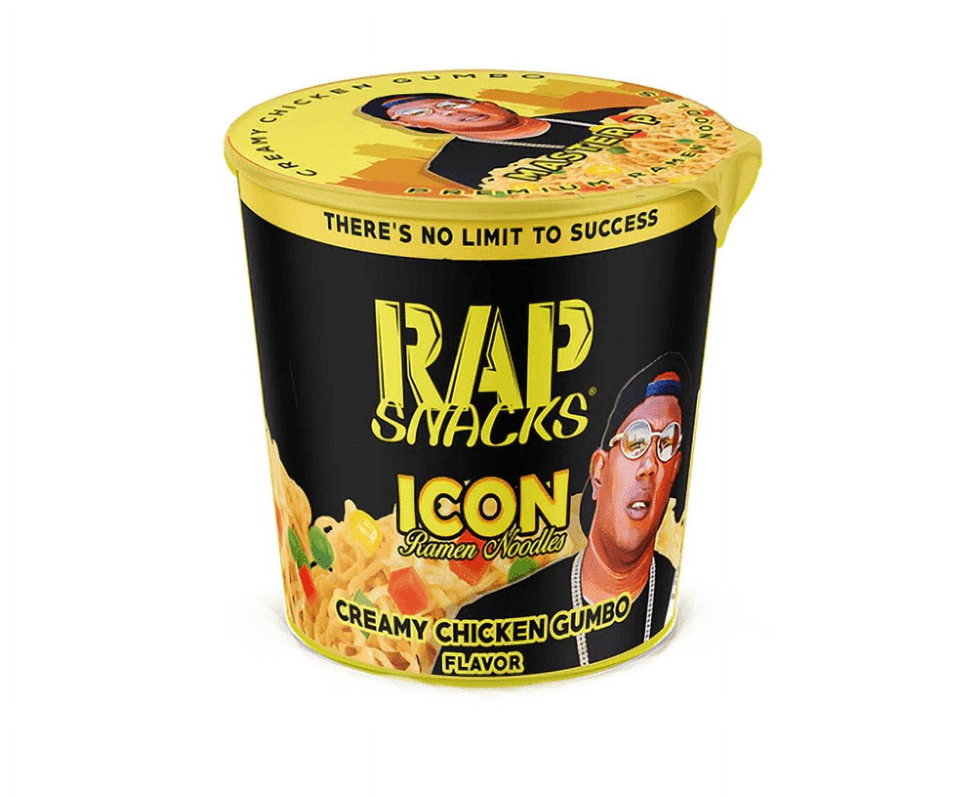 Rap Snacks Creamy Chicken Gumbo Ramen Noodles, 12 Cups - Walmart.com