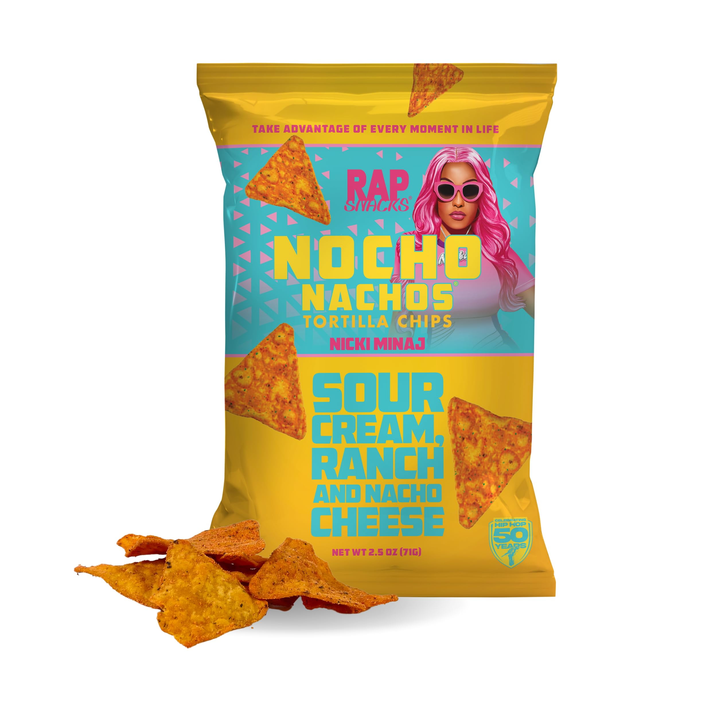 Rap Snacks Nicki Minaj STF9 Sour Cream, Ranch, and Nacho Cheese Nocho ...