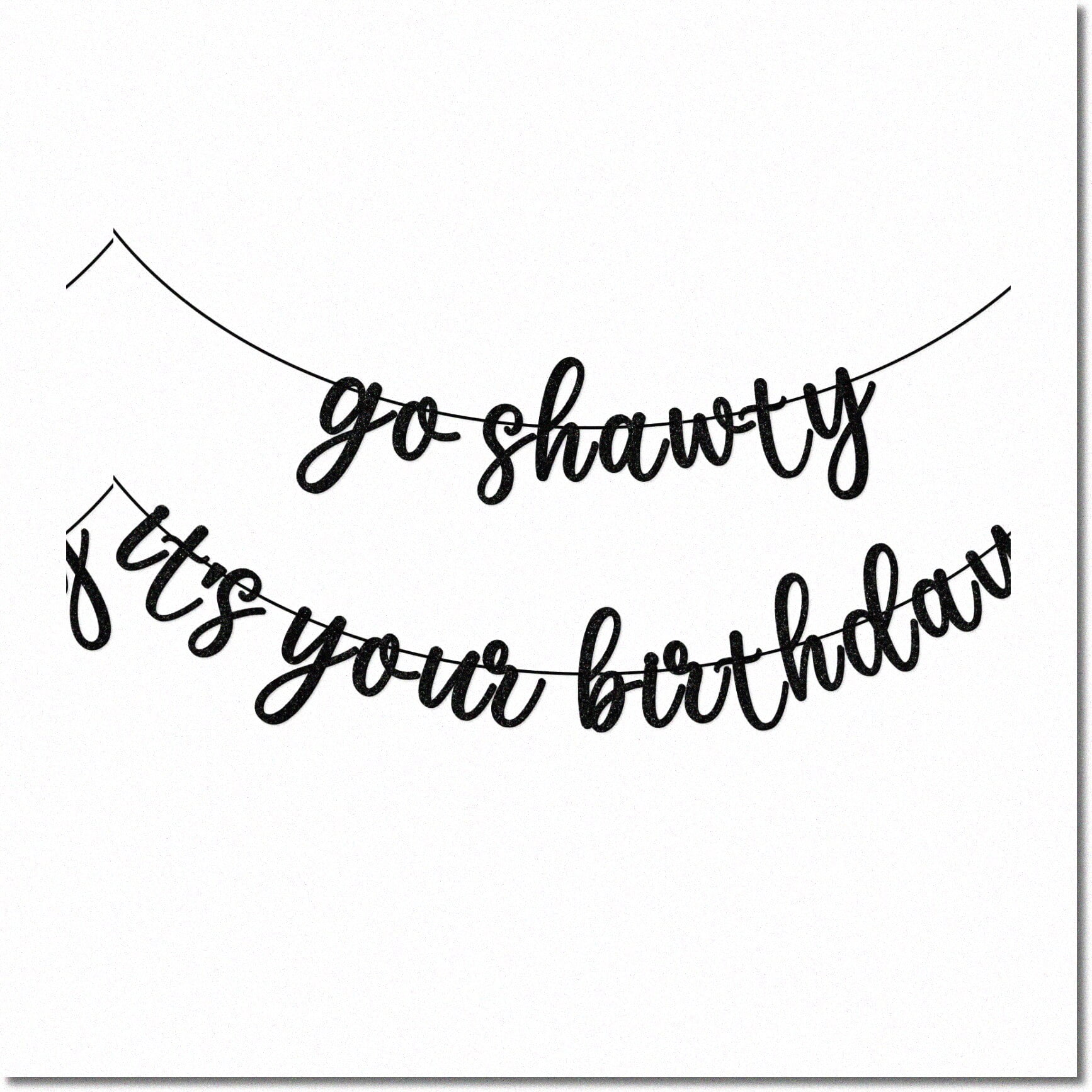 Rap Star Birthday Bash Banner - Hip Hop Party Decorations, Pre-Strung ...