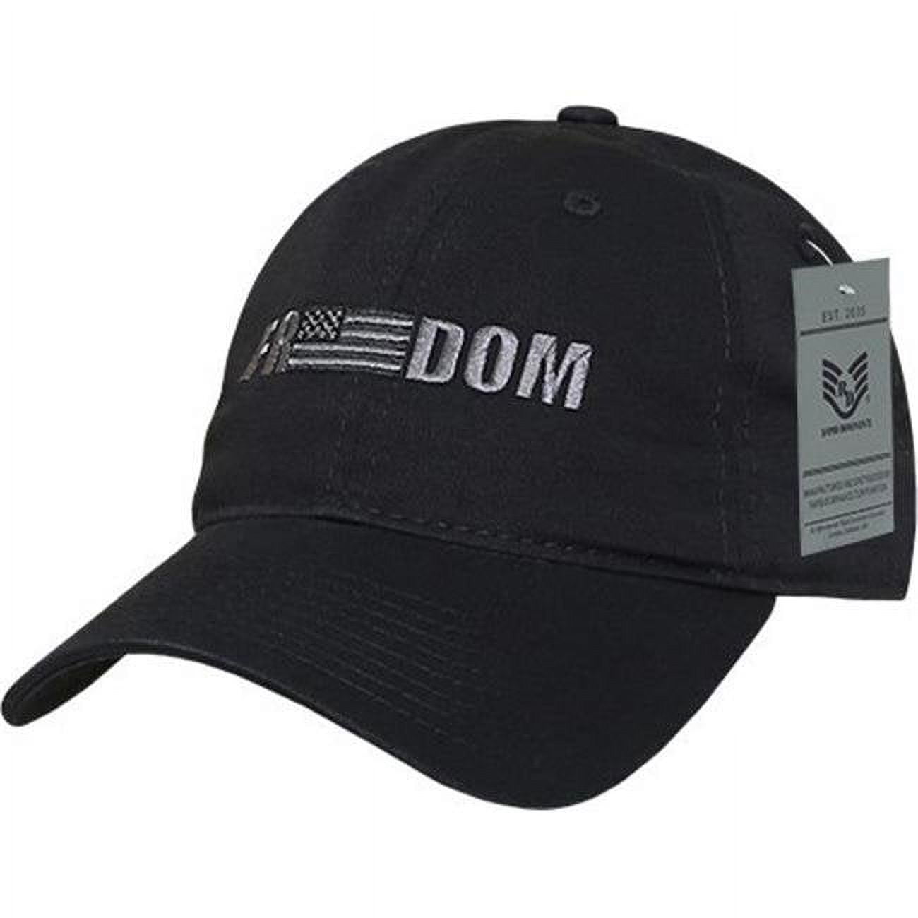 RapDom Freedom 1 USA Flag Graphic Relaxed Mens Cap [Black/Grey ...