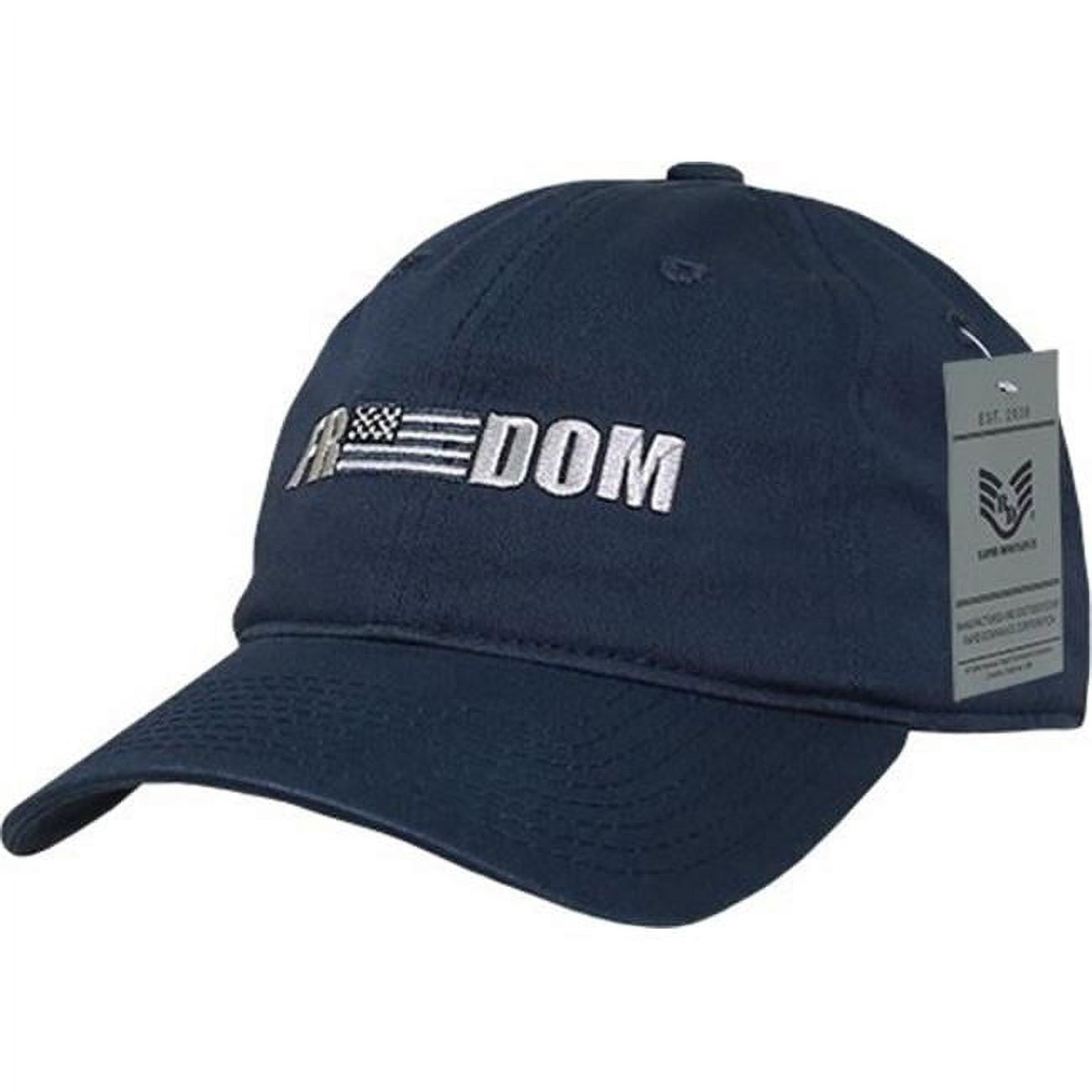 RapDom Freedom 1 USA Flag Graphic Relaxed Mens Cap [Navy Blue ...