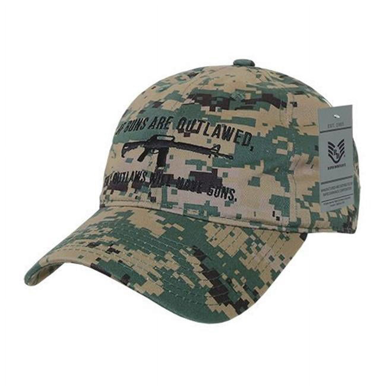 RapDom Outlaw Graphic Relaxed Mens Cap [MCU Digital - Adjustable ...