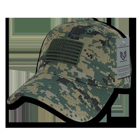 RapDom Tonal US Flag Graphic Relaxed Mens Cap [MCU Digital - Adjustable ...