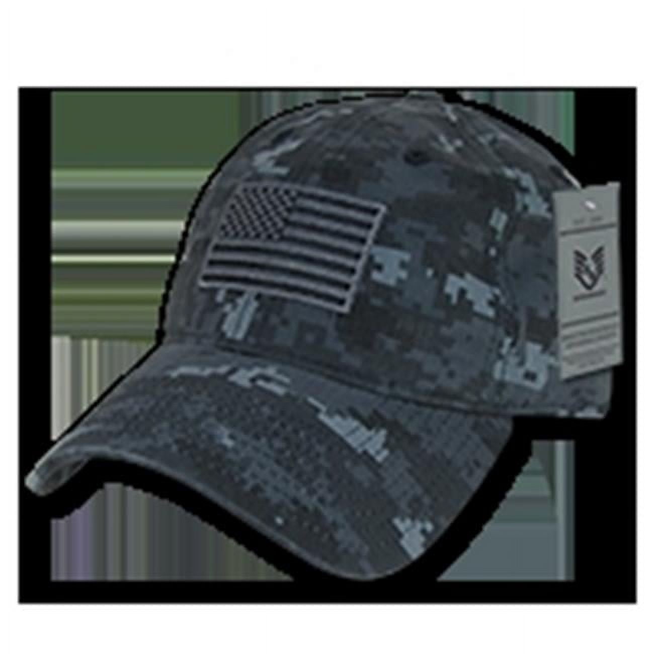 RapDom Tonal US Flag Graphic Relaxed Mens Cap [NTG Camo - Adjustable ...