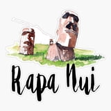 Rapa Nui Island Ocean Sticker - Walmart.com