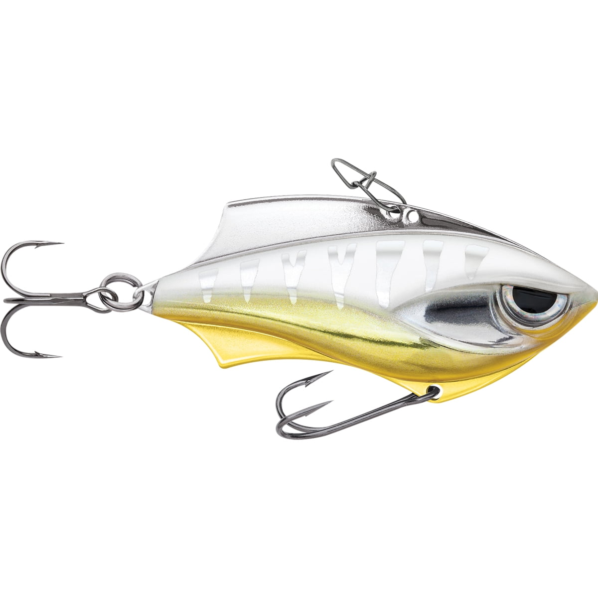 Rapala 2.5" Rap V-Blade Fishing Lure - Albino Chrome Tiger - Walmart.com