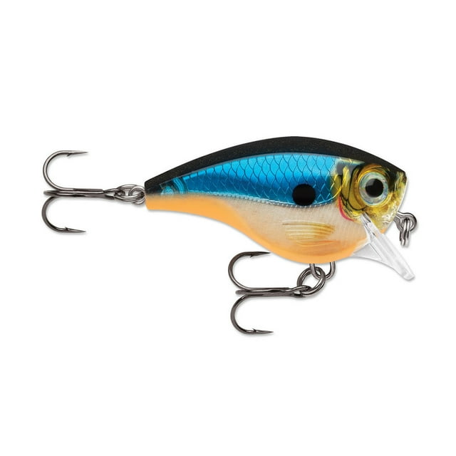 Rapala BX Brat Crankbait Fishing Lure 3/8oz Blue Ghost - Walmart.com