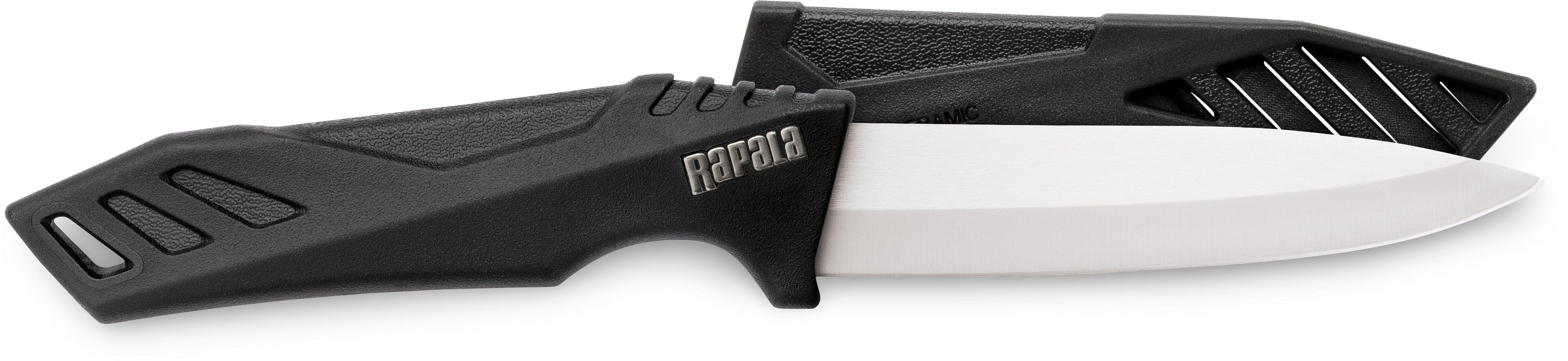 Rapala Ceramic Utility Knife, 4 Inch Blade, Sharp, Tough, Lightweight ...