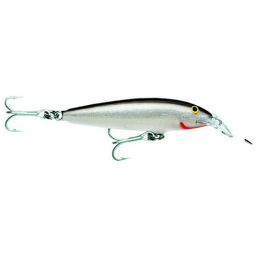 Brad's Wigglers Crank Bait, Black/Silver Flake/Red Tail - Walmart.com