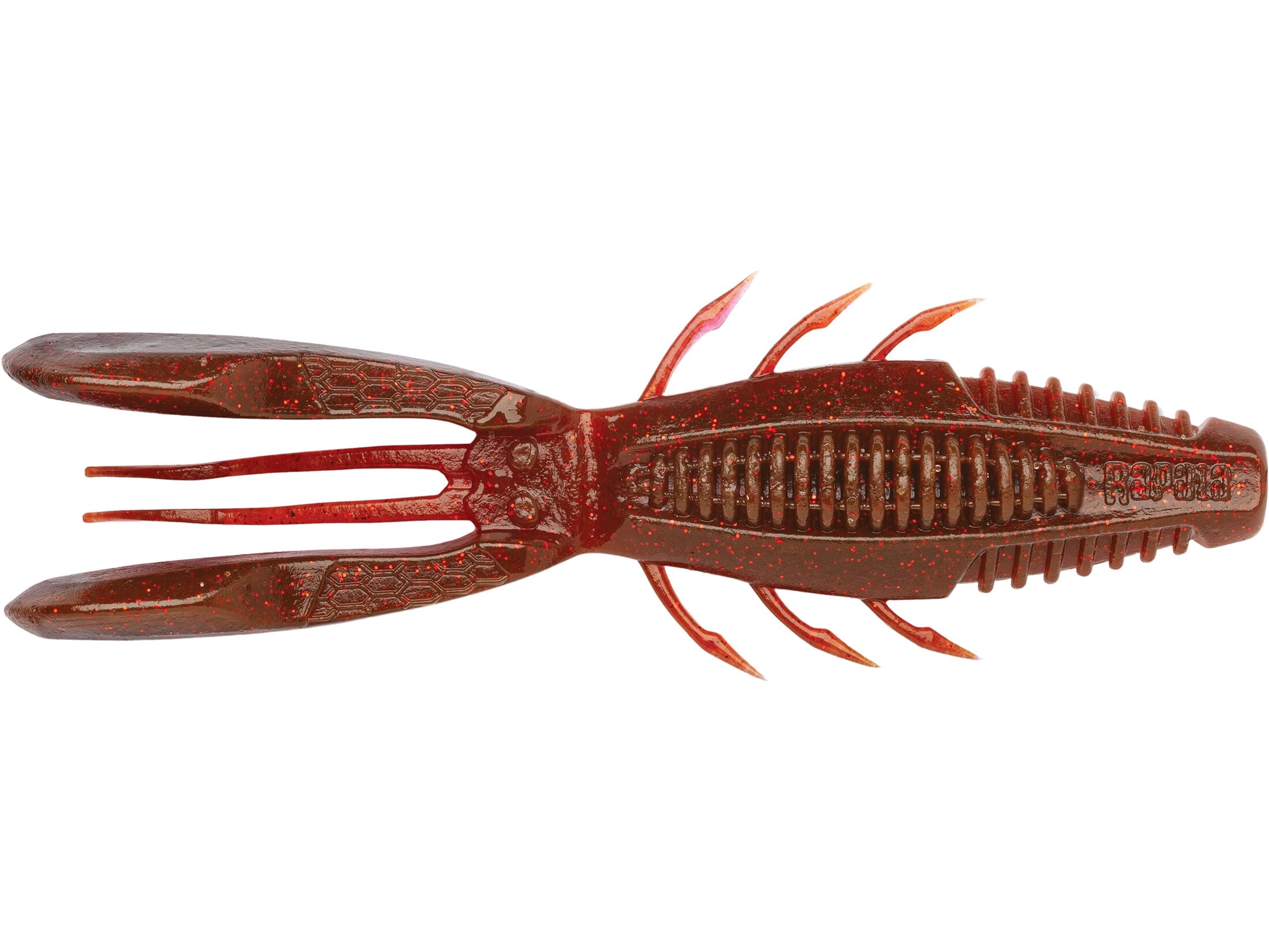 Rapala CrushCity Bronco Bug 4" Fishing Soft Bait - Ox Blood Red Flake ...