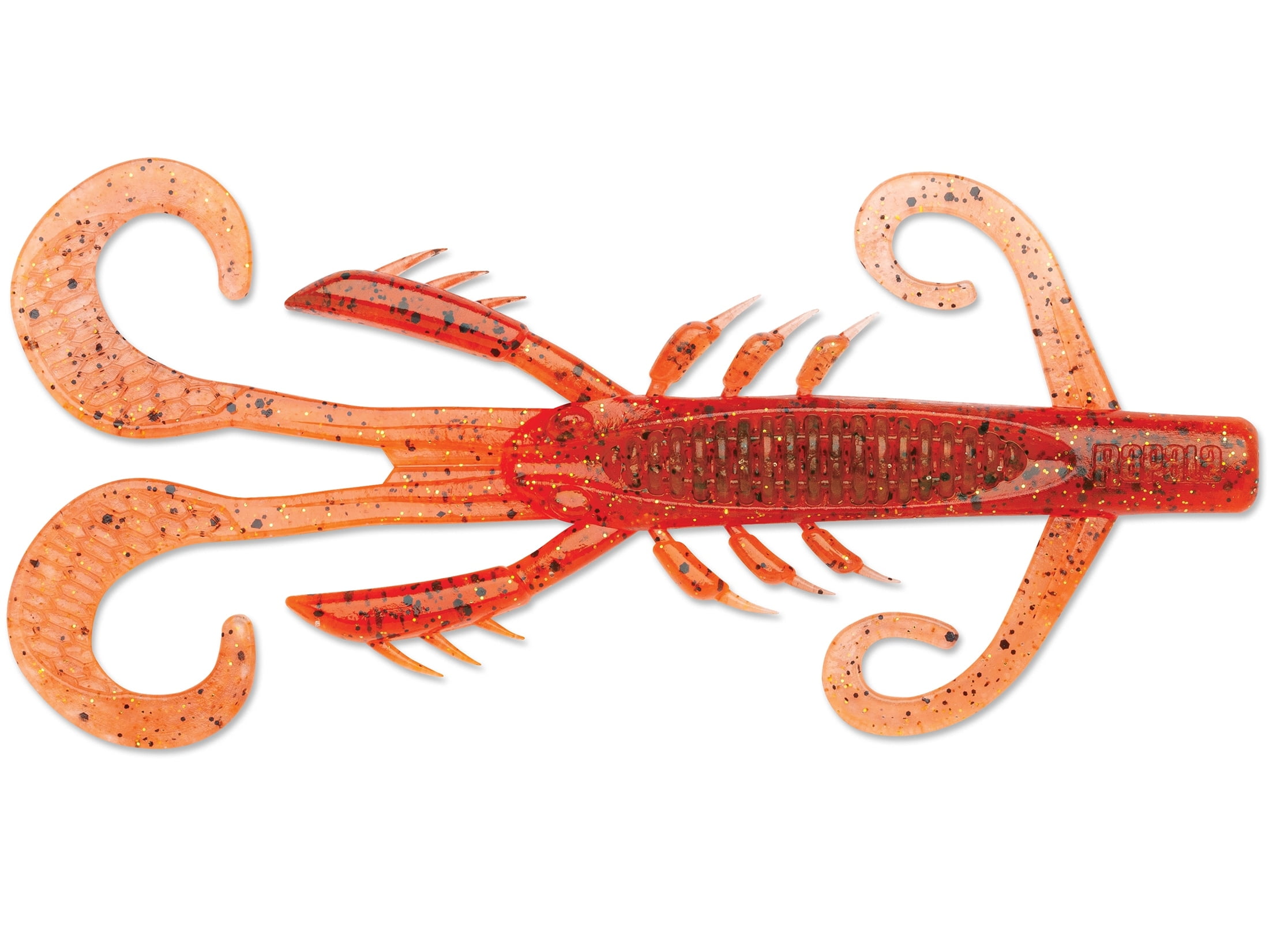 Rapala CrushCity HedgeHog 4" Soft Bait - Red Craw - Walmart.com
