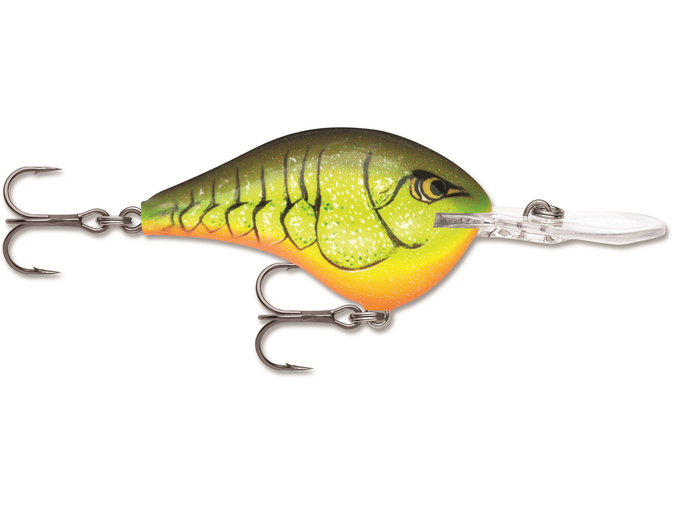 Rapala DT 14 Crankbait Chart Rootbeer Craw - Walmart.com