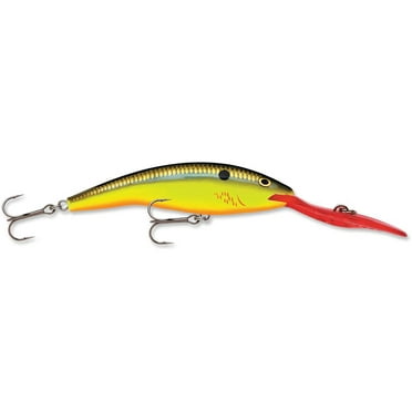Rapala Deep Tail Dancer 4 1/4 " Fishing Lure, Red Tiger, Size 11, 3/4 ...