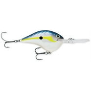 Rapala Scatter Rap Shad 07 Fishing Lure 2.75" 1/4oz Dark Brown Helsinki ...