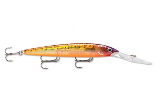 Rapala Down Deep Husky Jerk 12 Fishing lure, 4.75-Inch, Glass Purple ...